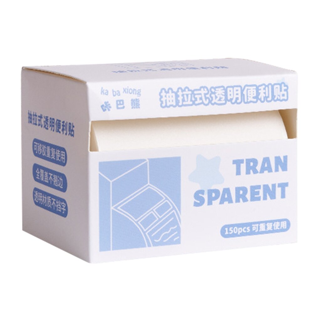 Прозрачные Стикеры Для Заметок, Маркеры Для Выдвижных Страниц, Многофункциональные Стикеры Для Заметок, Блокнот для Записей, Канцелярские Принадлежности для школы