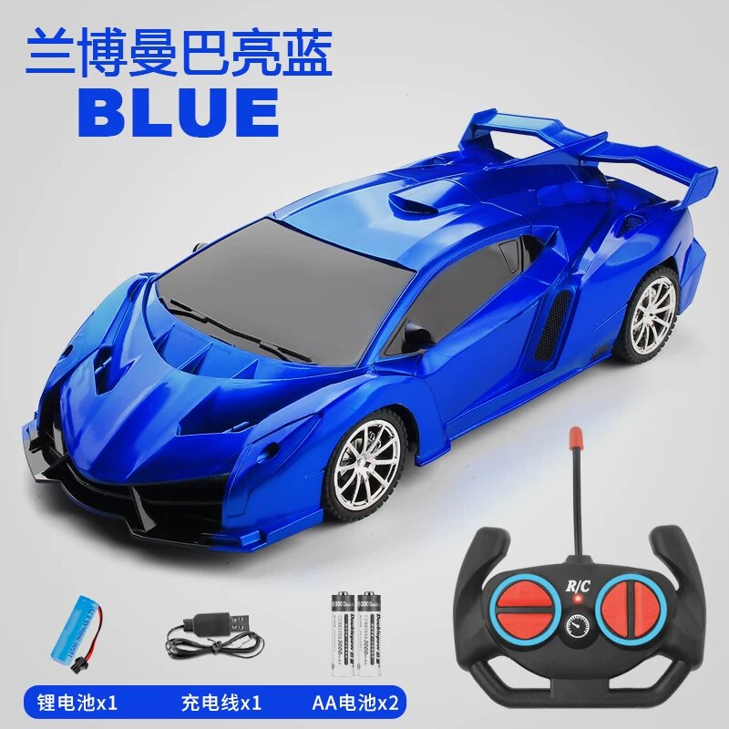 Детская радиоуправляемая машина, прочная машина с четырьмя колесами, высокоскоростная дрифт-машина для мальчиков 6 лет, игрушечная машина, гоночная