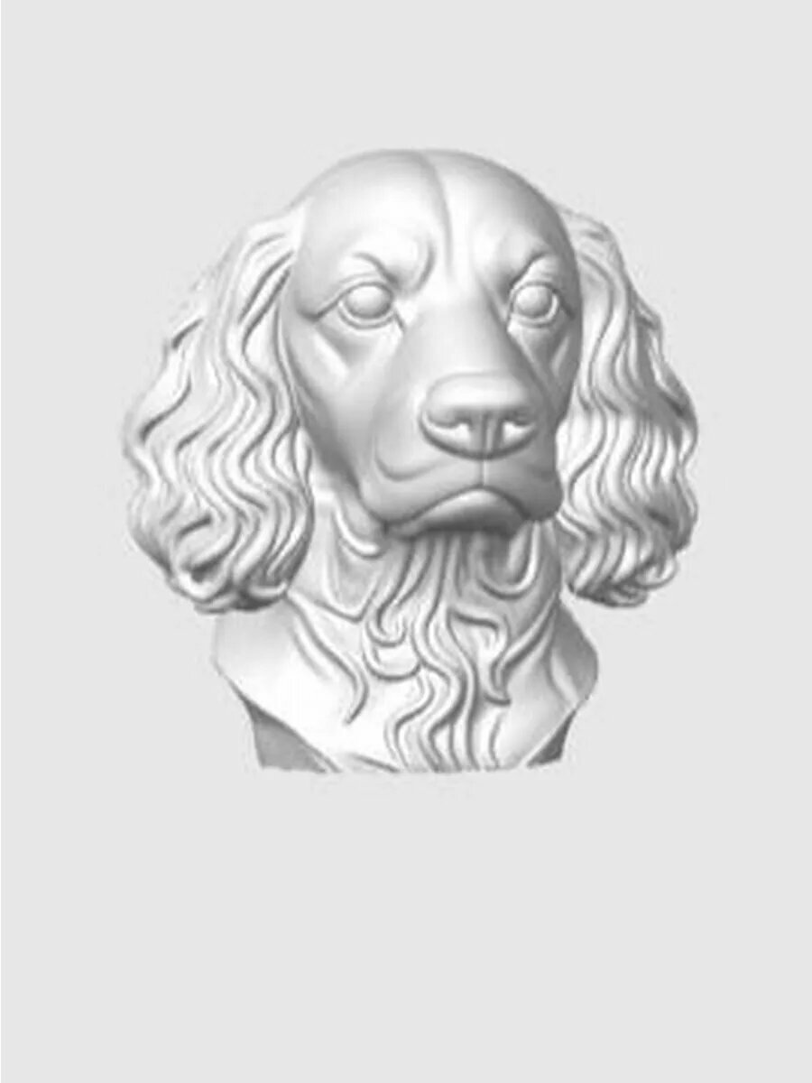 Статуэтка собаки-Спрокер-спаниель (10см, белый)