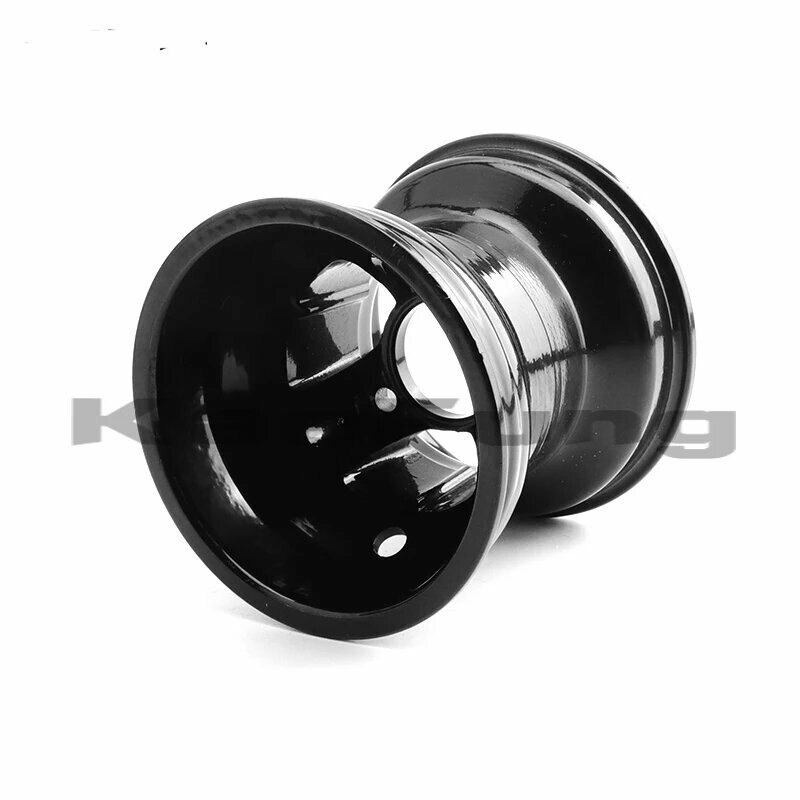 Колесо GO KART Переднее 10X4.50-5 Заднее 11X7.10-5-дюймовое колесо из алюминиевого сплава Ступица KARTING ATV UTV Багги Ступица колеса Аксессуары 126mm black