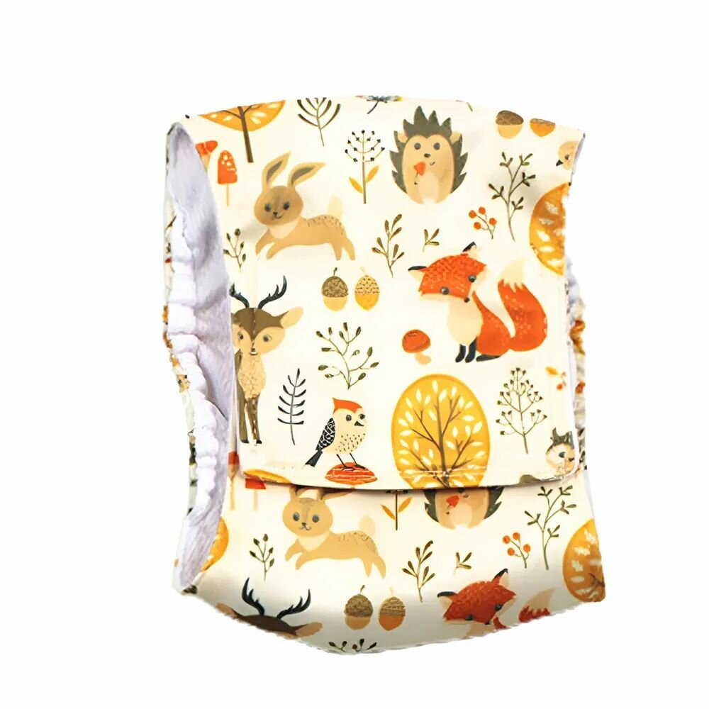 Многоразовый пояс для кобелей, дышащий и влагонепроницаемый, яркий желтый, размер M