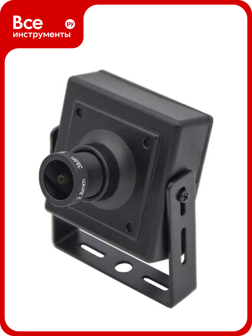 Видеокамера Giraffe в миниатюрном корпусе HD 2Мп (2.8 мм) GF-Q4325AHD2.0 gf0349