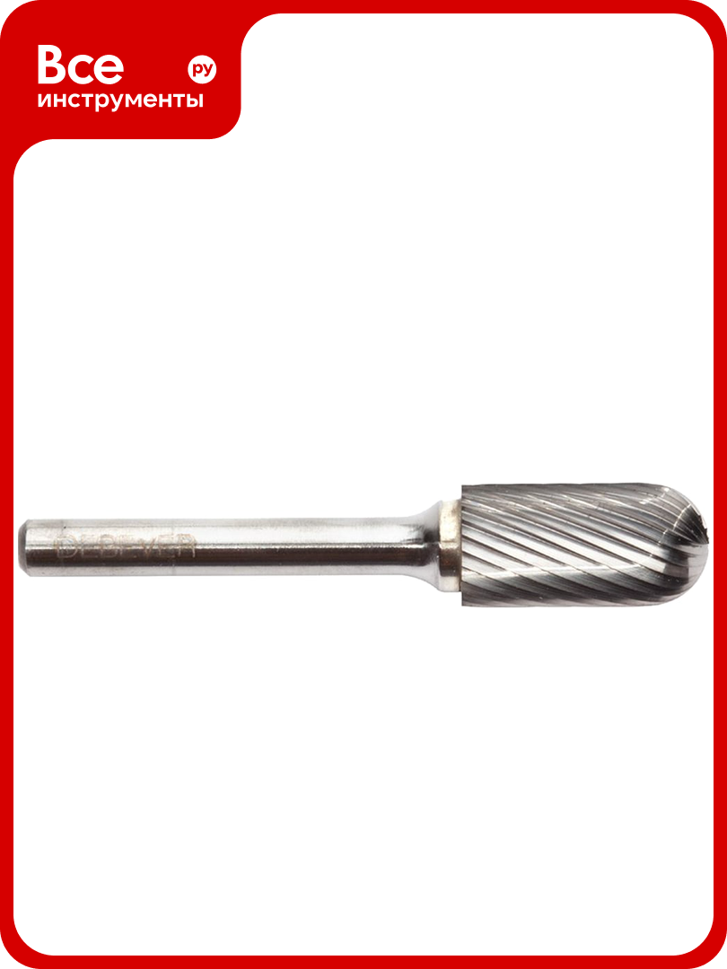 Борфреза твердосплавная, сфероцилиндрическая, для алюминия Debever Machining Solutions DC 0616/6 NF