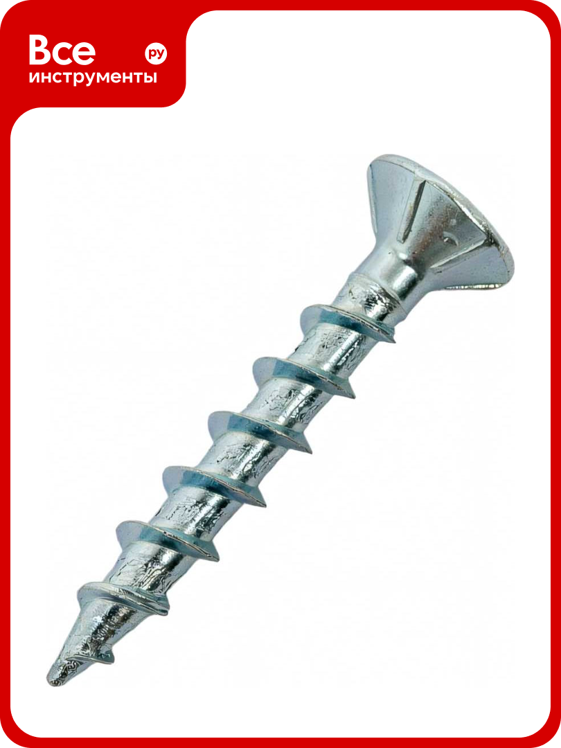 Саморез для оконного профиля крепежная техника philips, 4x25 50 шт. 10850