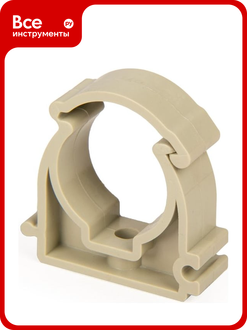 Опора с фиксатором LAMMIN ppr 25 мм, 600/100 серый Lm31095000025G одинарный полипропиленовый элемент систем отопления