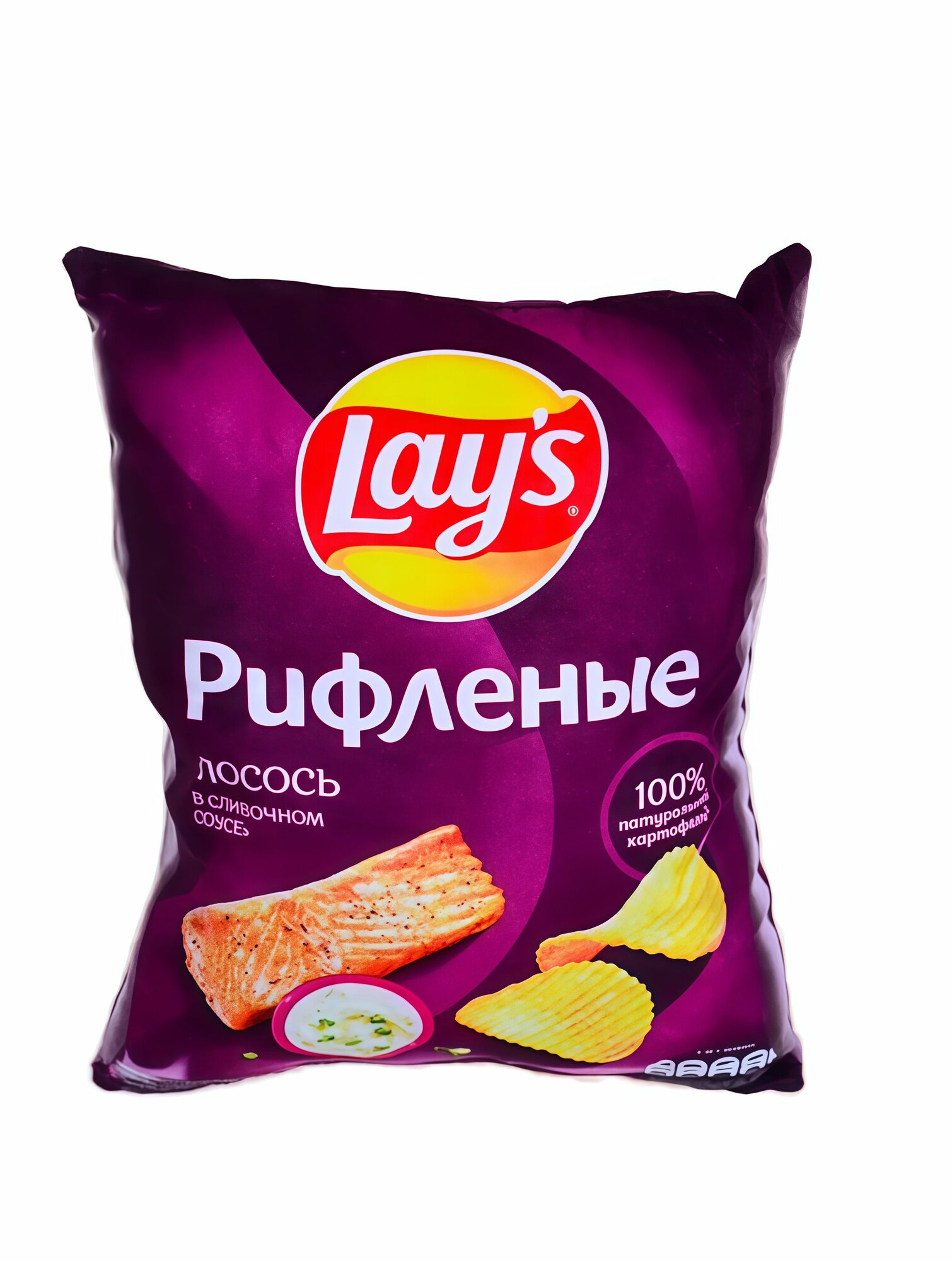 Мягкая игрушка Подушка чипсы "Lays" Лосось, 35 см