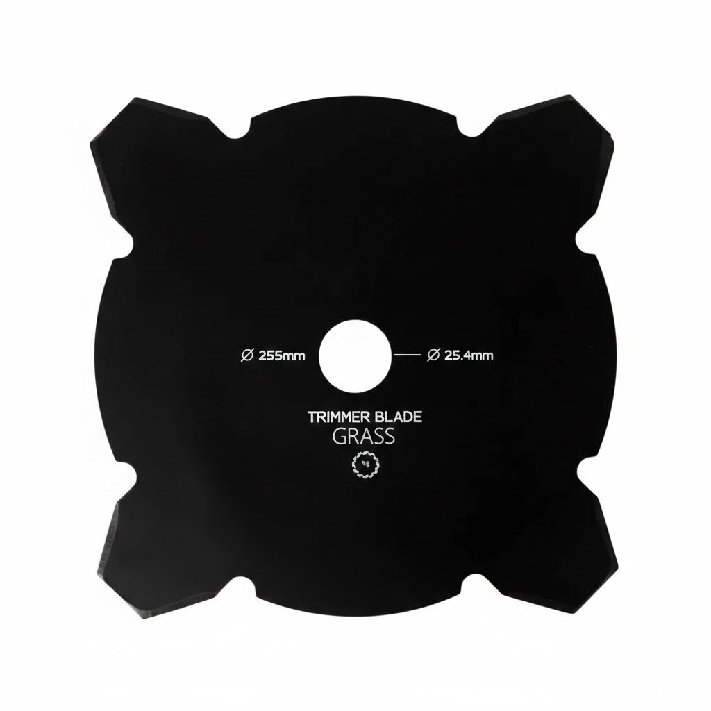 Диск нож для триммера "энергопром" GT-4BM, 4Т-255*1,6мм 4х лопастной