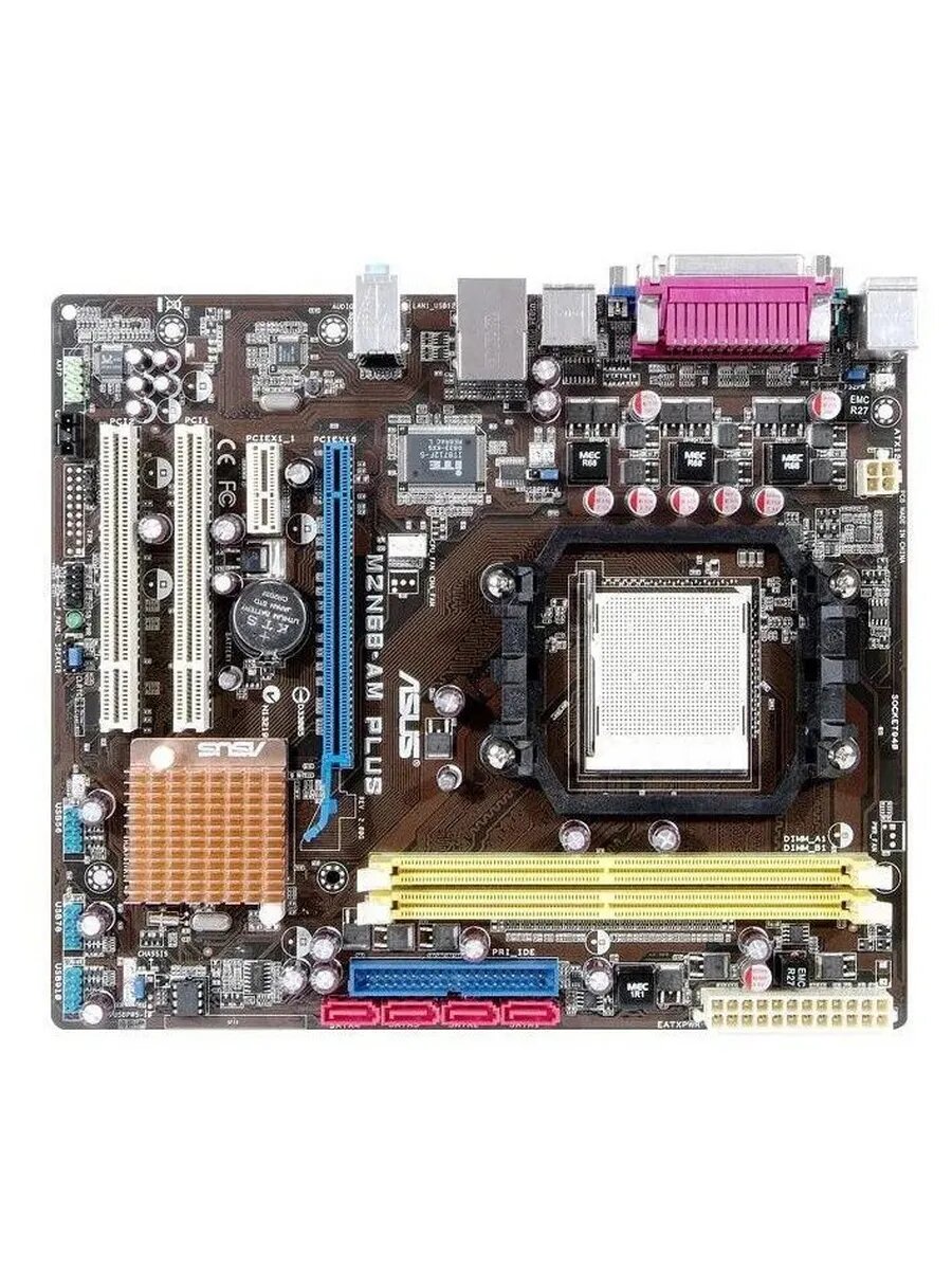 Материнская плата M2N68-AM PLUS - AM2+, DDR2