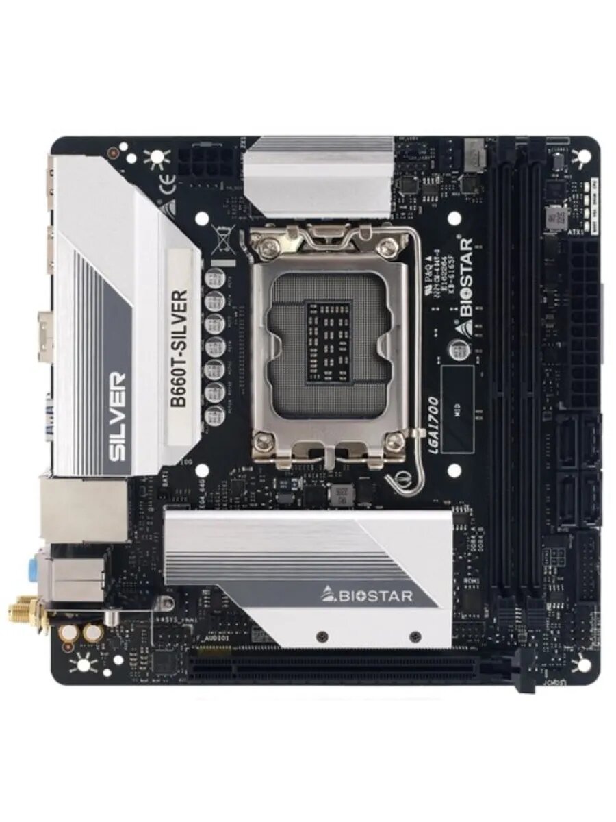 Материнская плата B660T-SILVER - LGA 1700, DDR4
