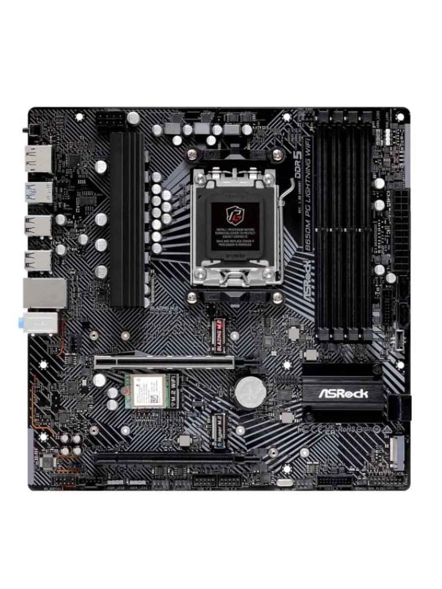 Материнская плата B650M PG LIGHTNING WIFI - AM5, DDR5