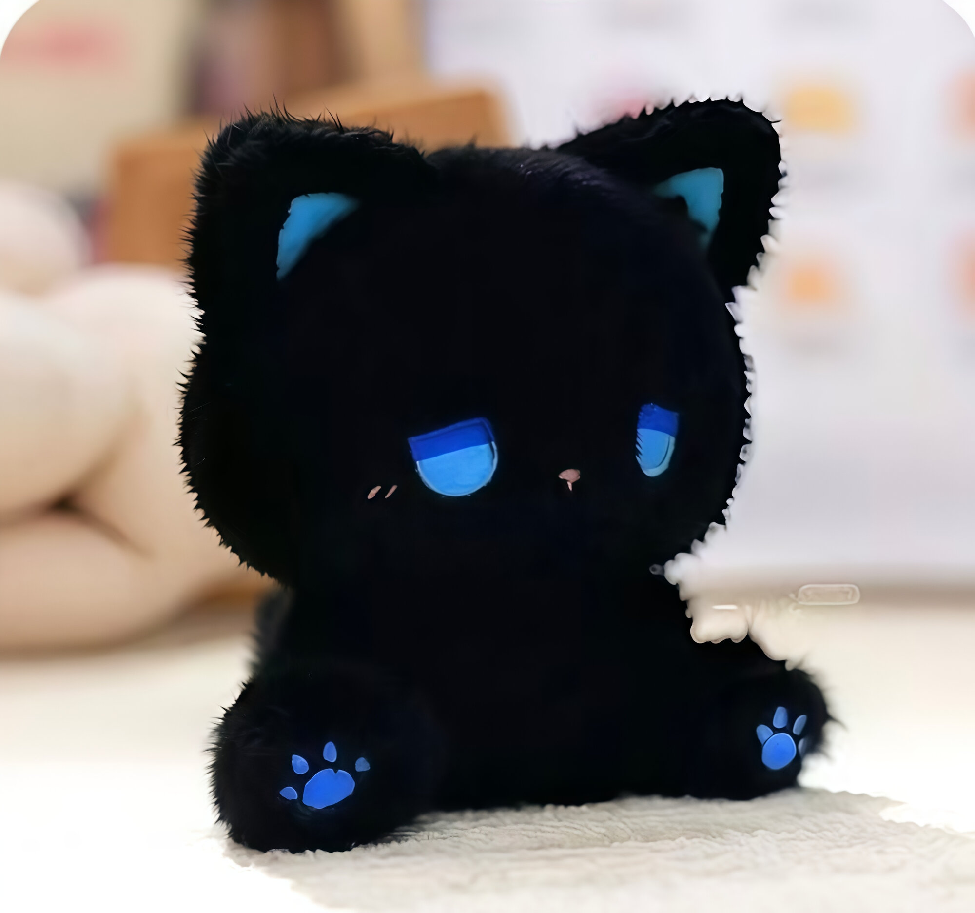 Мягкая игрушка "Emo Котик", сидячая, на день рождение, для друзей, девушки