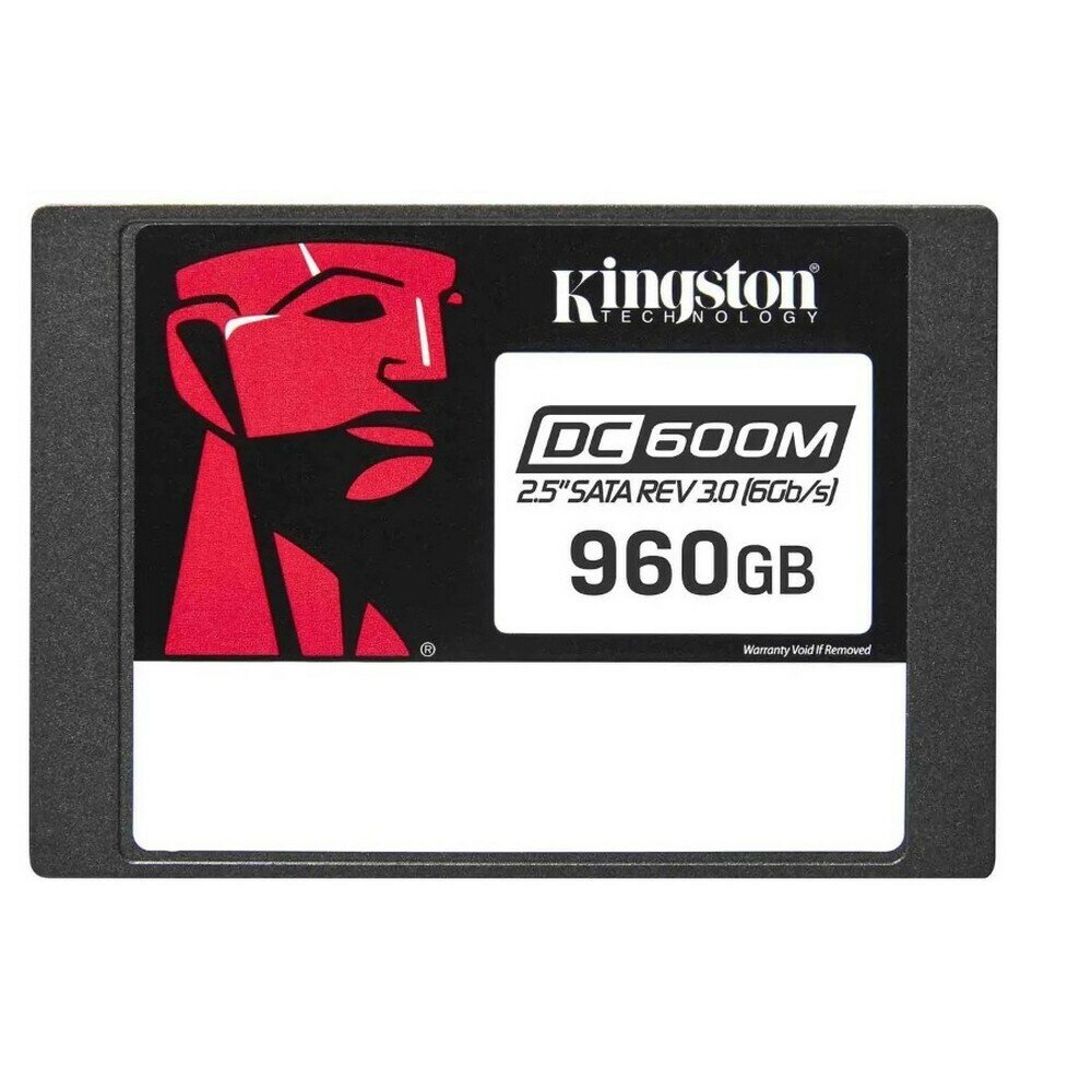 SSD накопитель Kingston DC600M, 960 ГБ, 2.5", SATA3, 3D TLC (SEDC600M/960G)
