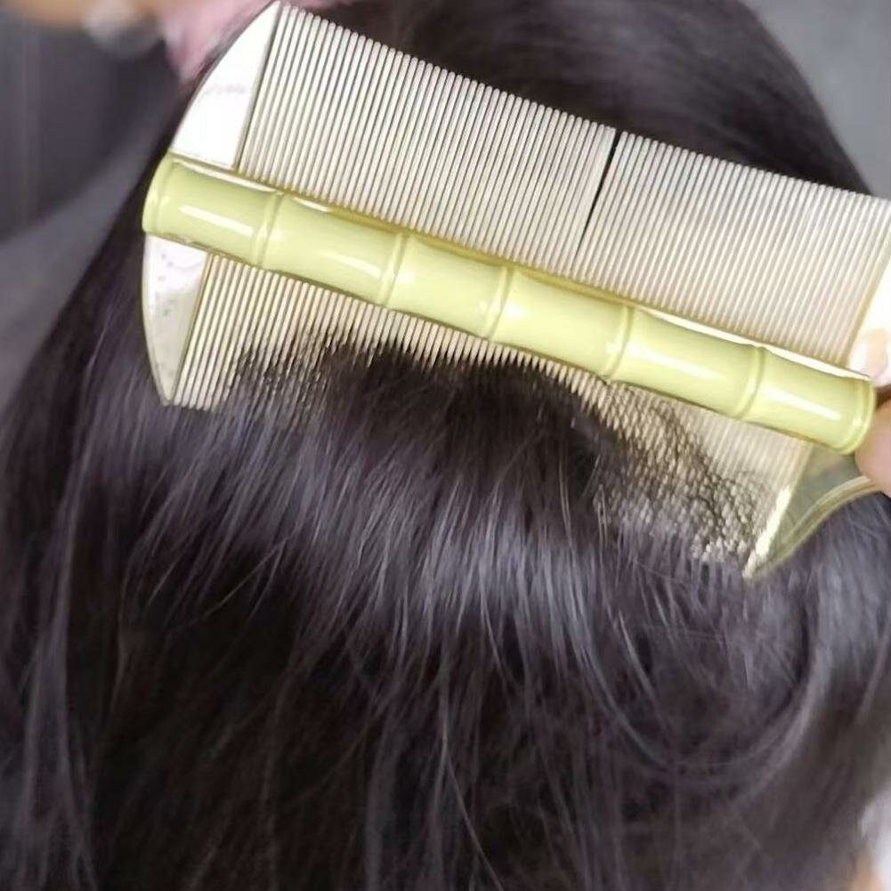 Вывести вшей, удалить плавающие волосы, натереть на терке расческу