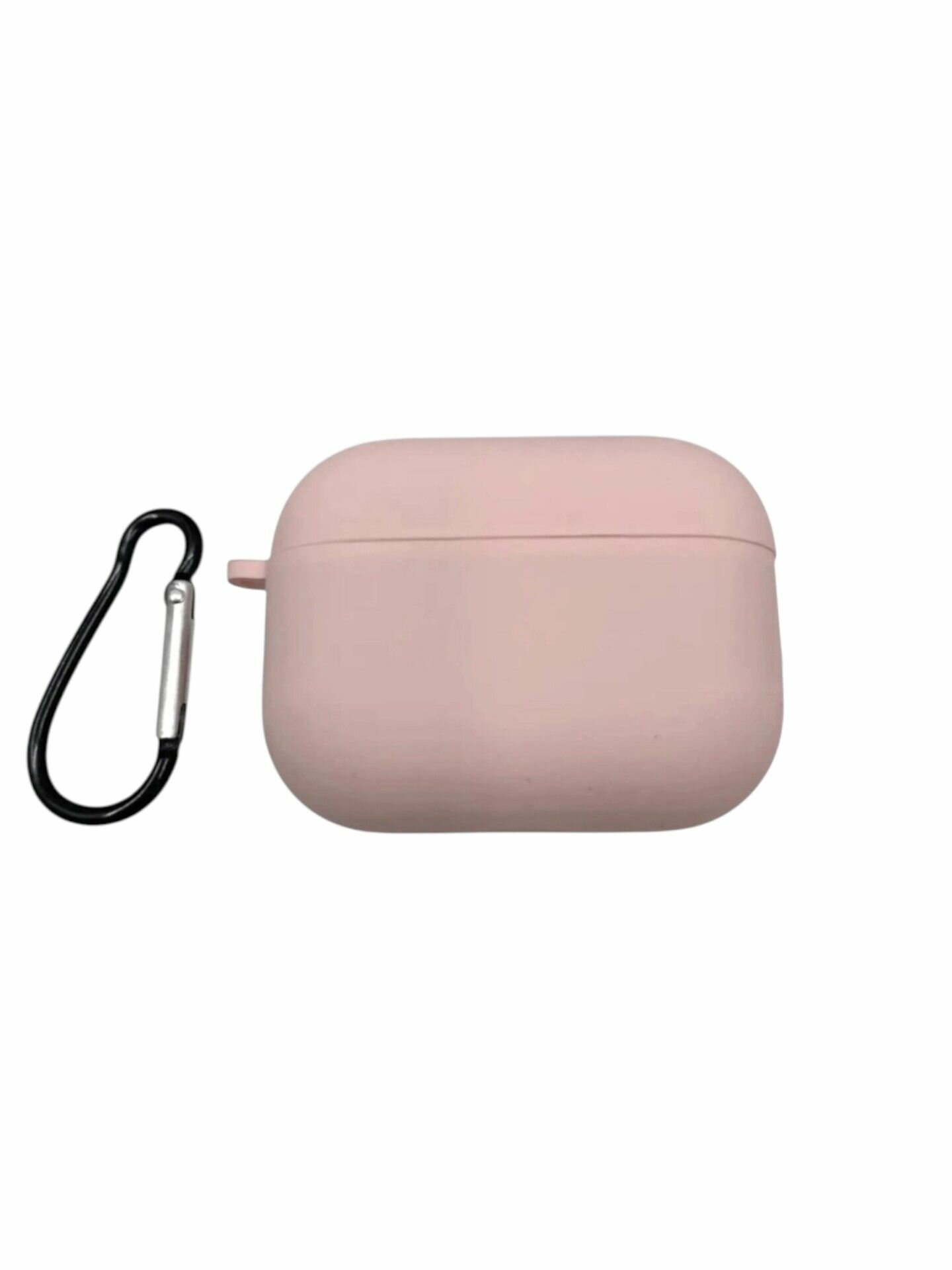 Чехол силиконовый для AirPods Pro 3, светло-розовый