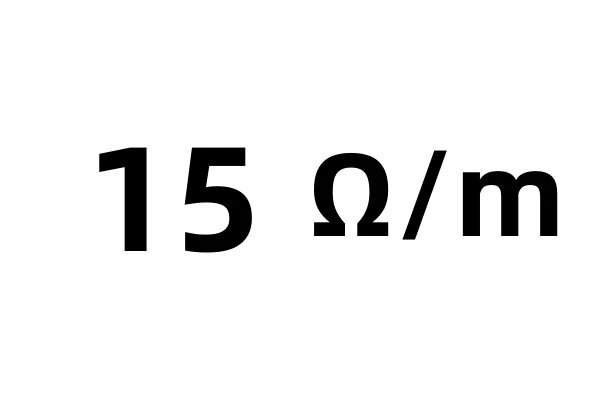 Спиральный нагревательный провод 10 м, 15 Ом/м