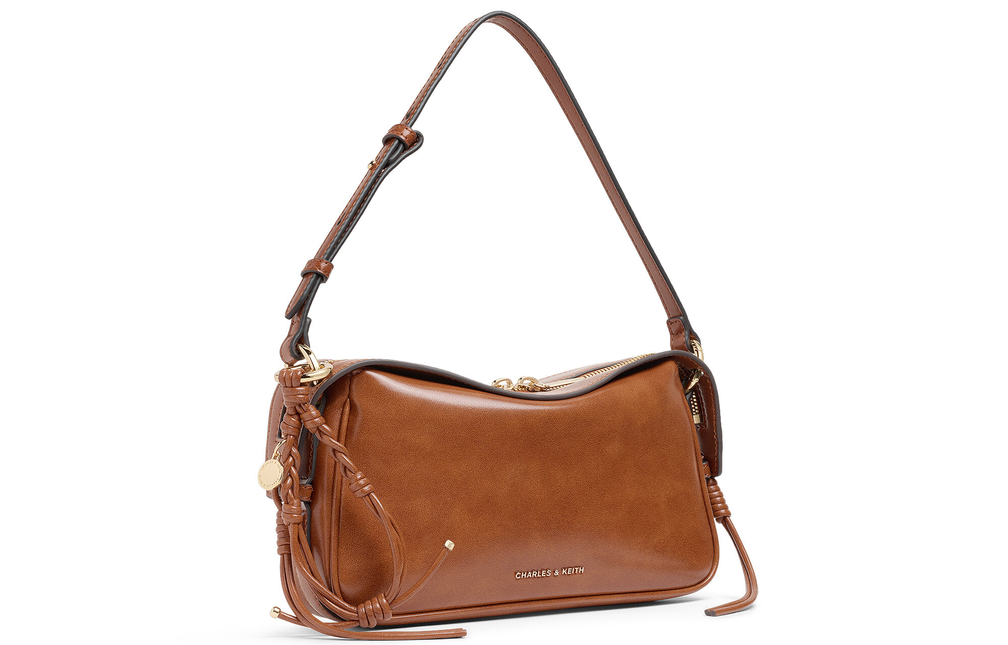 Сумка CHARLES & KEITH, фактура матовая — фото 1