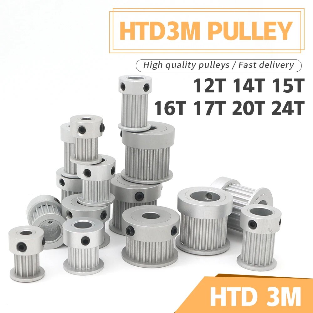 Шкив ГРМ HTD 20T, отв. 10мм, ширина 15мм