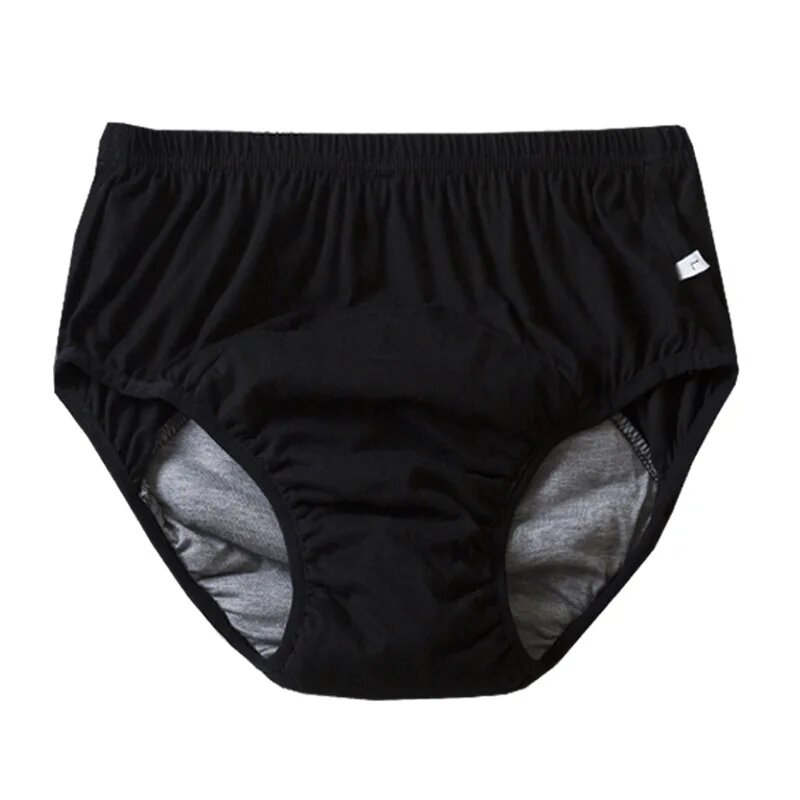Черные трусы для взрослых LEEDAMOO 3XL
