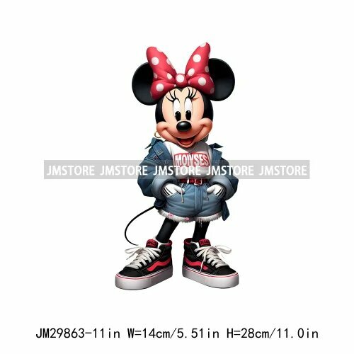 DTF переводные наклейки MINISO для одежды