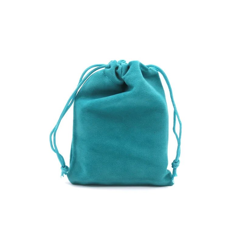 Бархатные подарочные мешочки 12 шт. Lake Blue