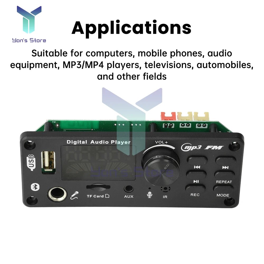 Aideepen MP3 Декодер Bluetooth, Type B — фото 1
