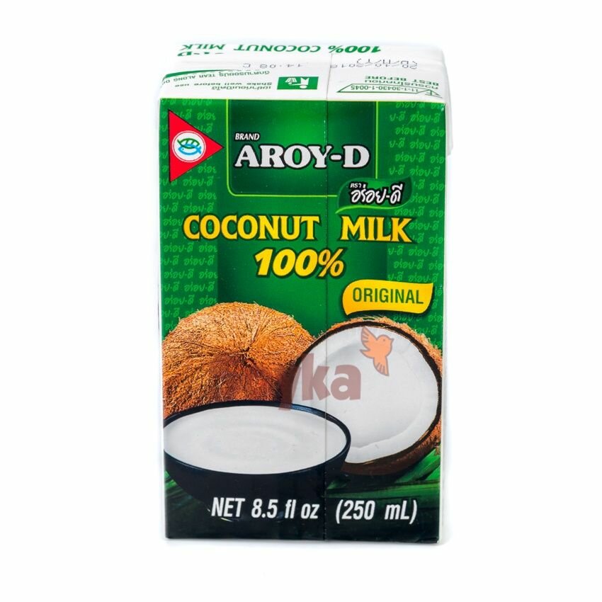 Кокосовое молоко 70% Aroy-D, 250мл