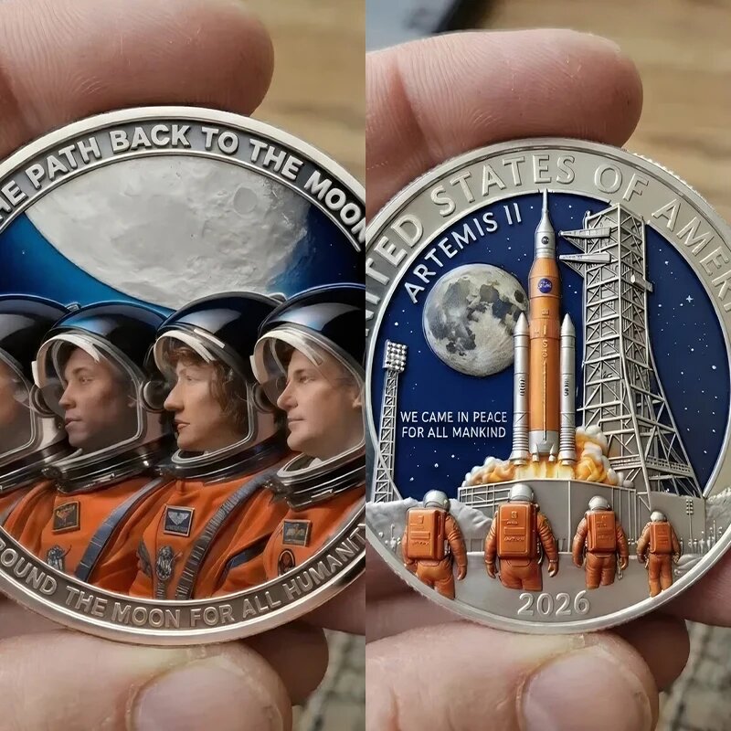 Памятная монета «Артемида II» 2026 H