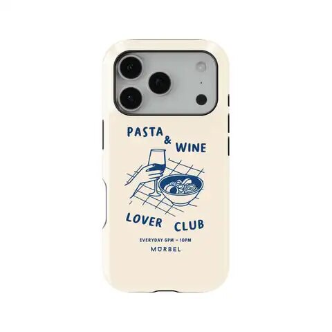 Чехол для iPhone Pasta & Wine Lover Club