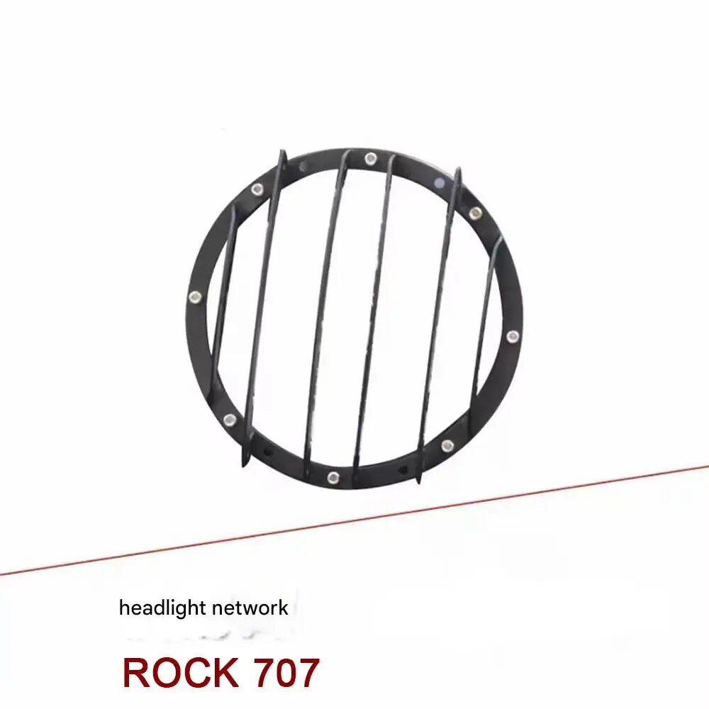 Защитная решетка для фар ROCK 707, черная