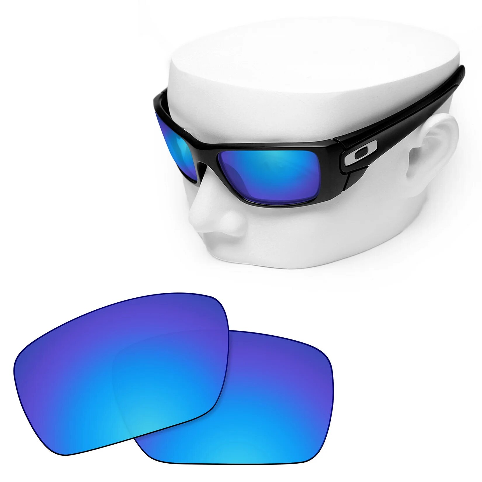 Сменные линзы Oakley Fuel Cell, Blue Non-Polarized, Белый