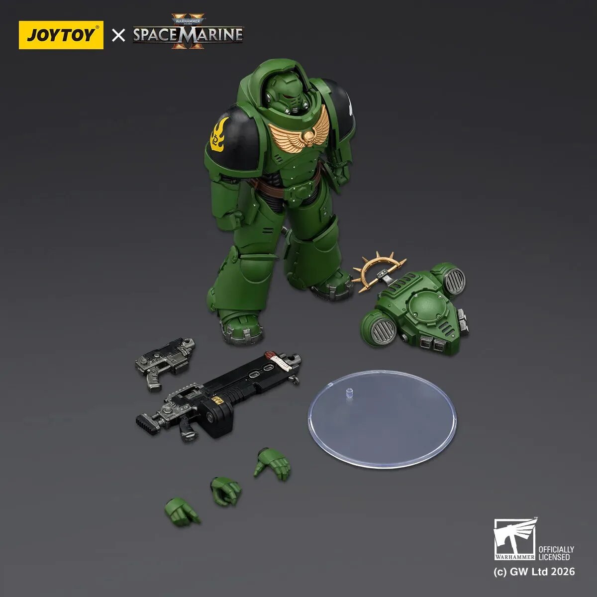 JOYTOY Warhammer 40000 Salamanders Heavy Intercessor фигурка