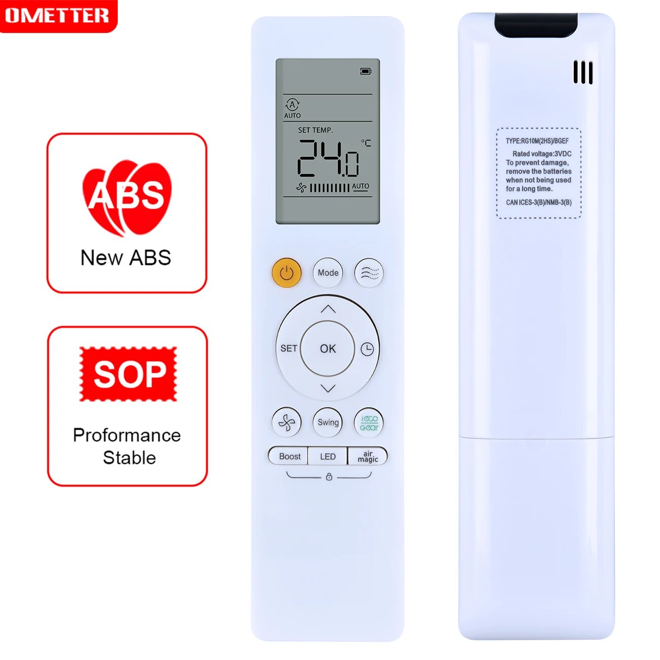 Новый RG10M(2HS)/BGEF для пульта дистанционного управления кондиционером Midea
