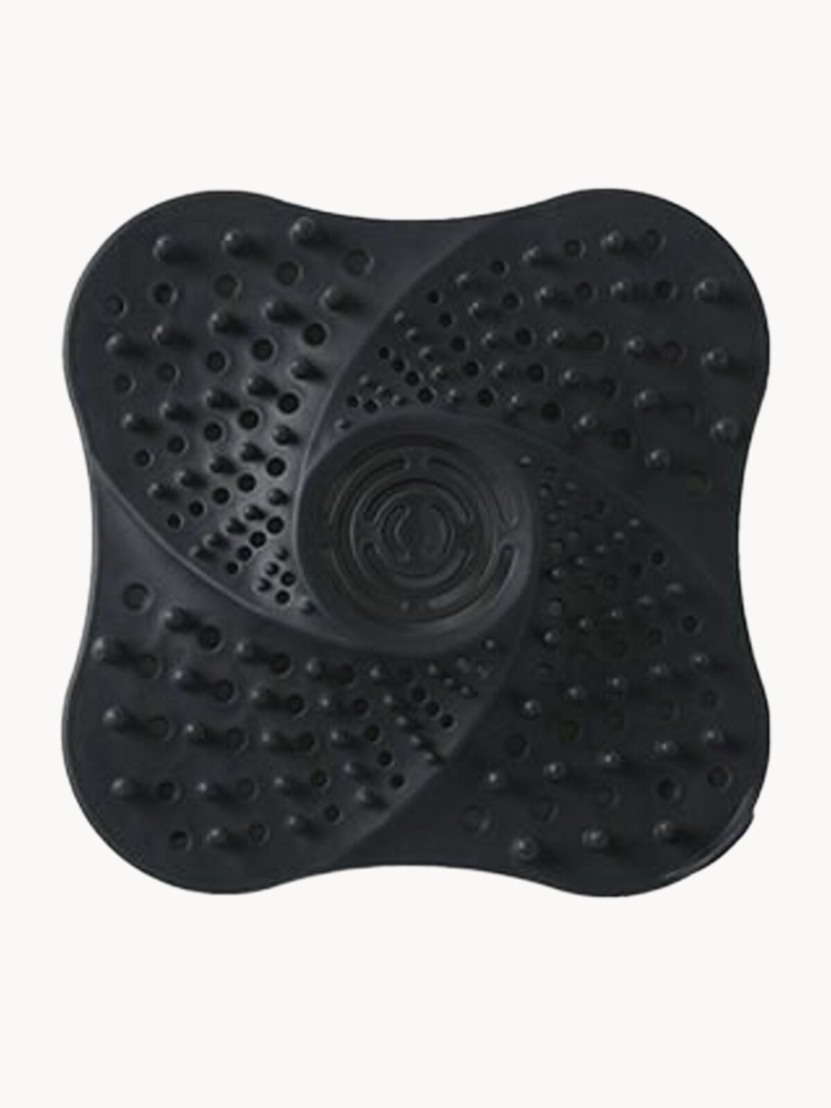 Фильтр для слива , силиконовая сеточка для ванны и раковины на присосках, защита от засора, вылавливатель волос, черный