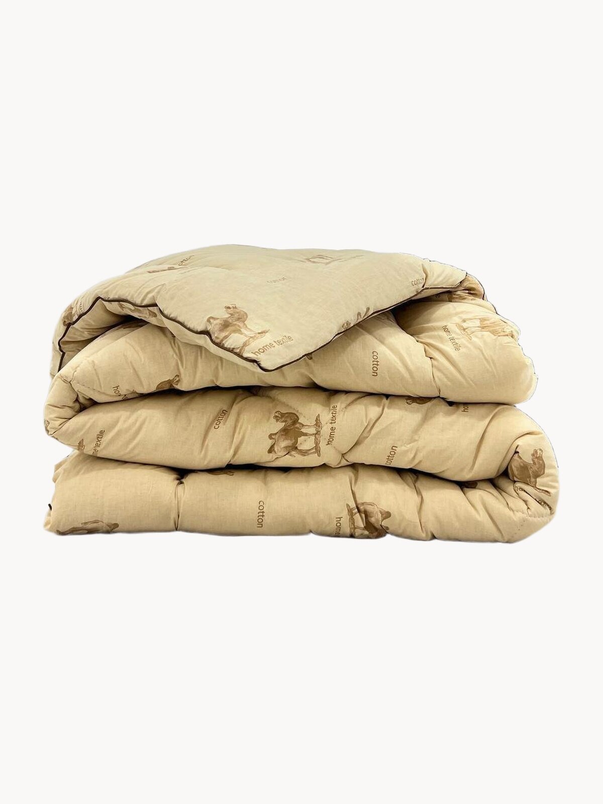 Enamorado одеяло зимнее "Верблюжья шерсть" (600гр) Поплин, 1,5 спальное