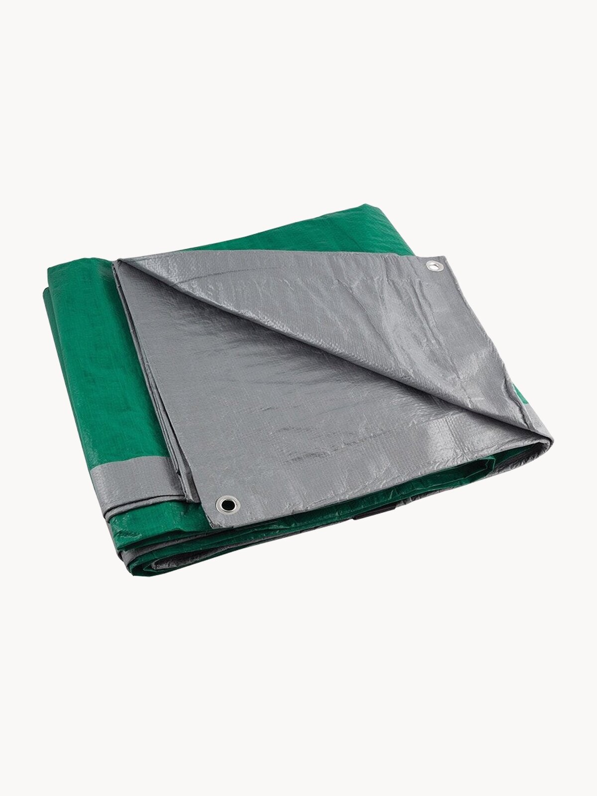 Тент 3х4 метра универсальный защитный с люверсами плотность 60 г/м2 цвет верха зеленый