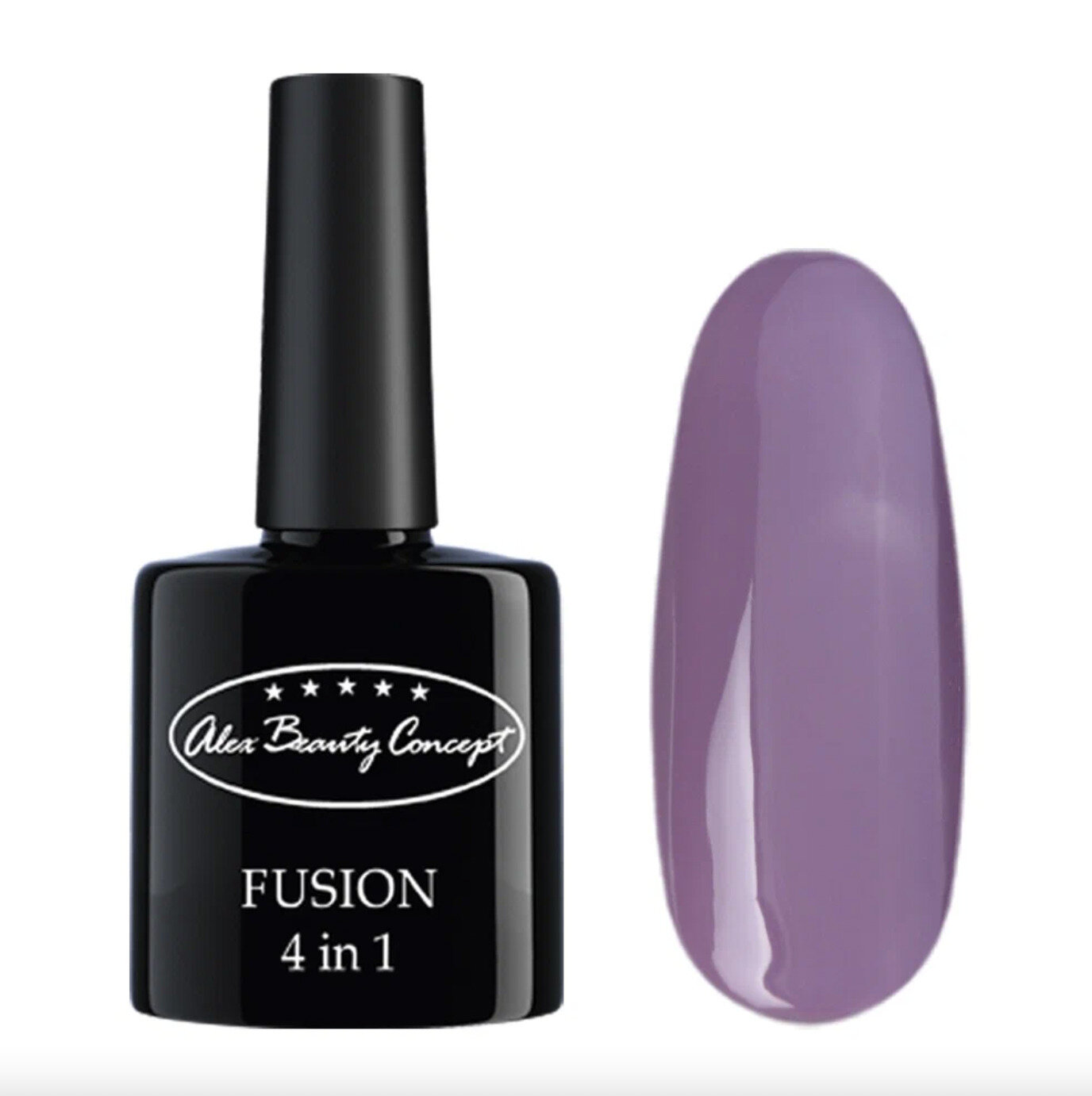 Alex Beauty Concept Гель-лак FUSION 4 IN 1 GEL, 7.5 мл, цвет темно-лиловый.
