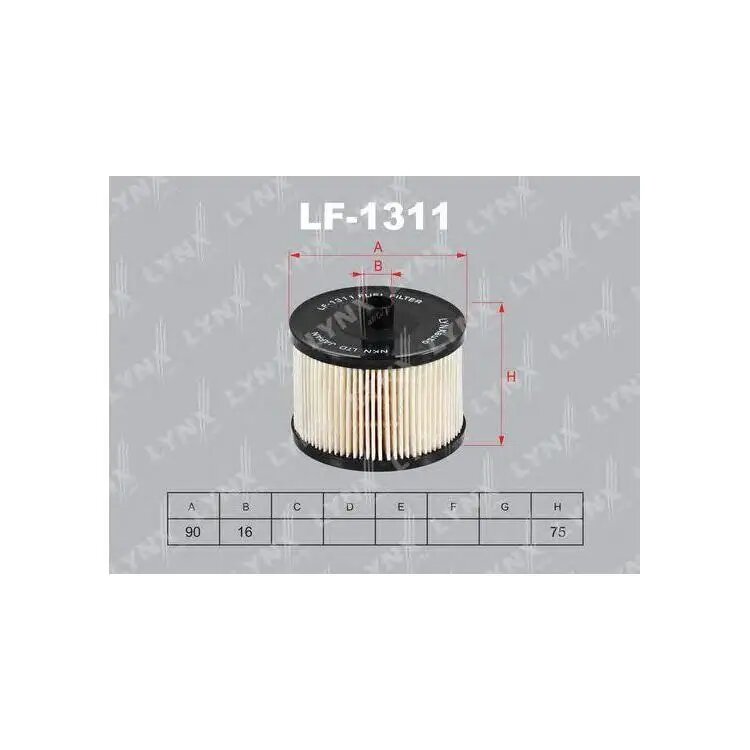 Фильтр топливный LYNX - LF1311