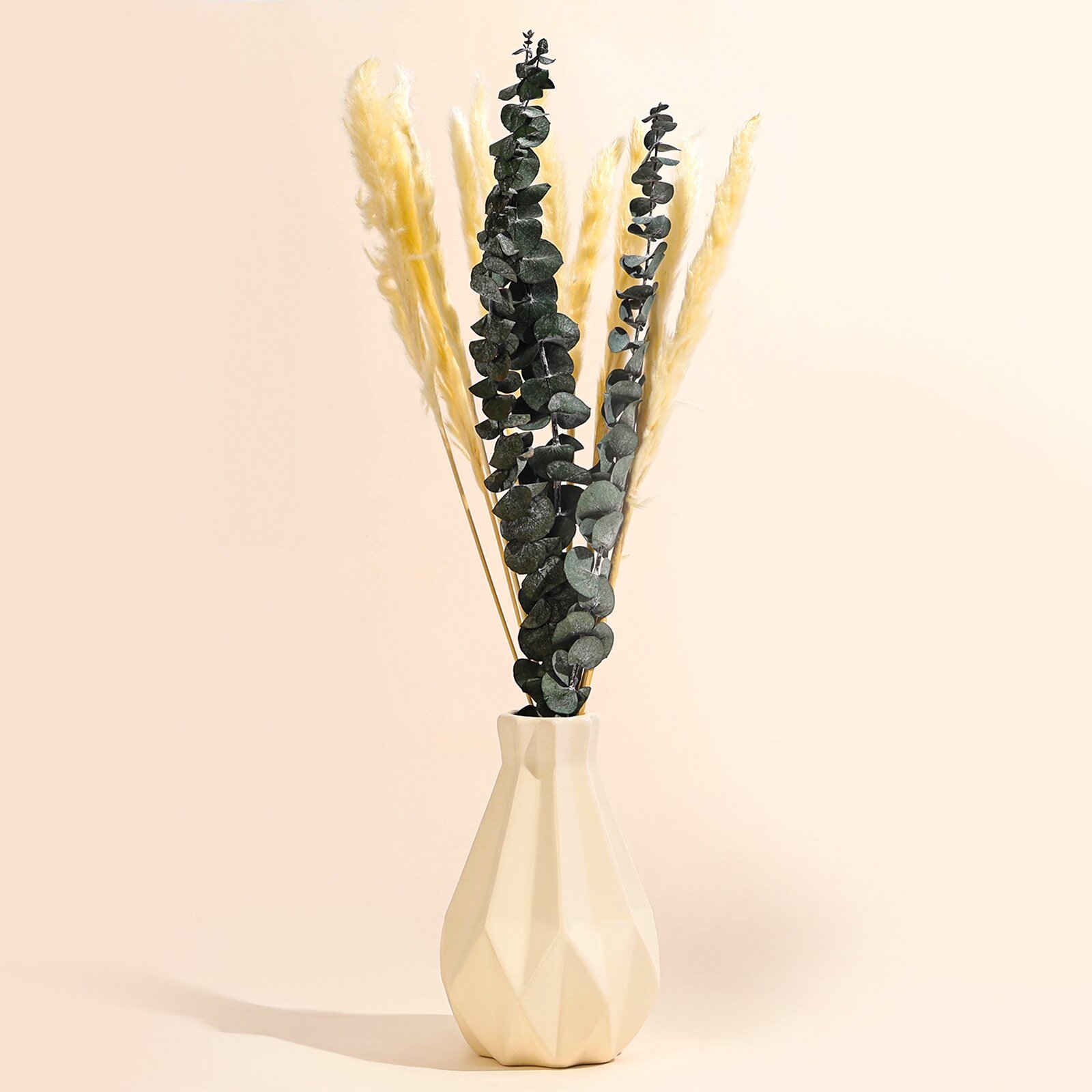 Букет из сухоцветов «Эвкалипт», набор из 13 шт, высота 47 см