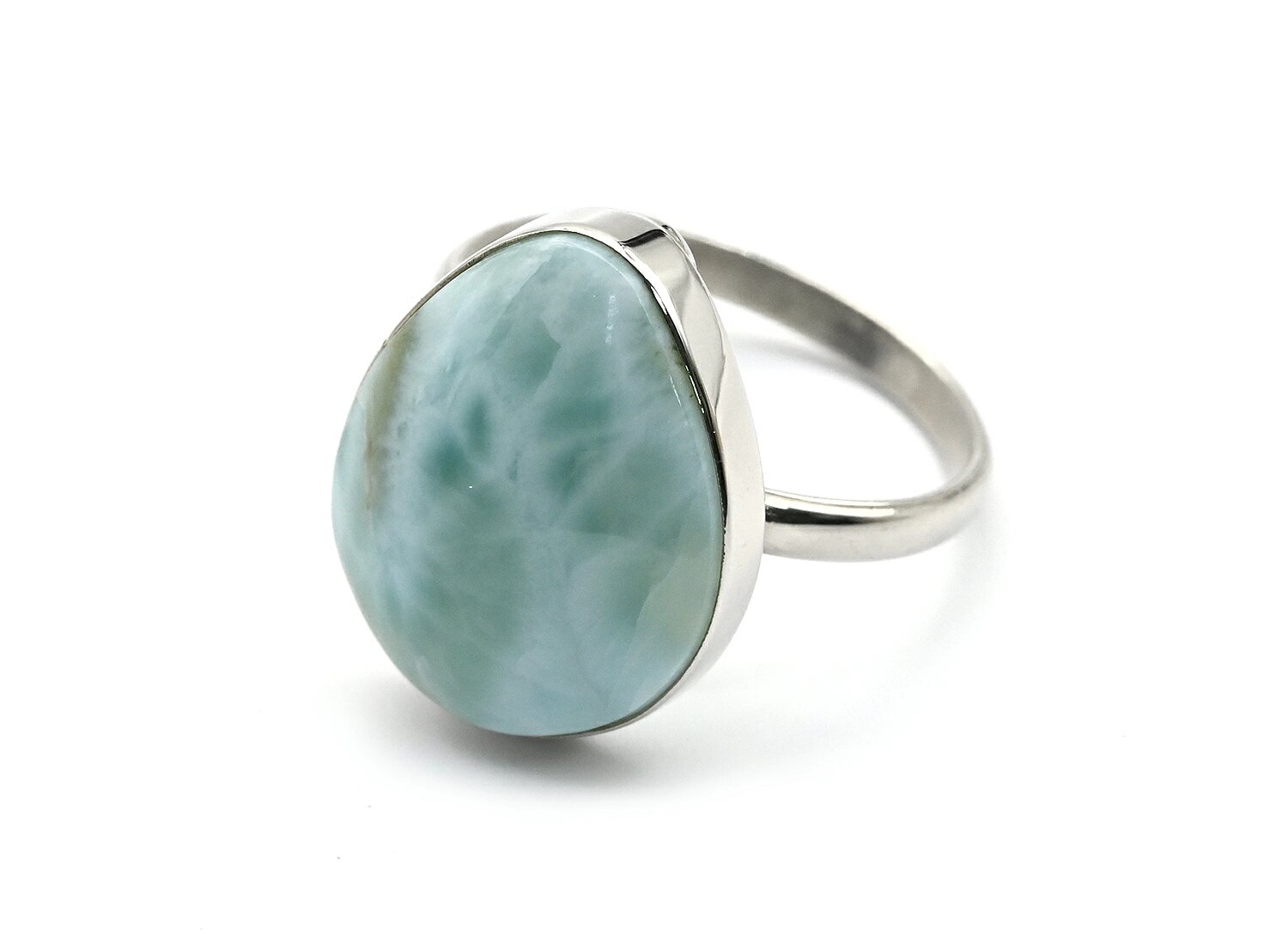 Кольцо, ларимар