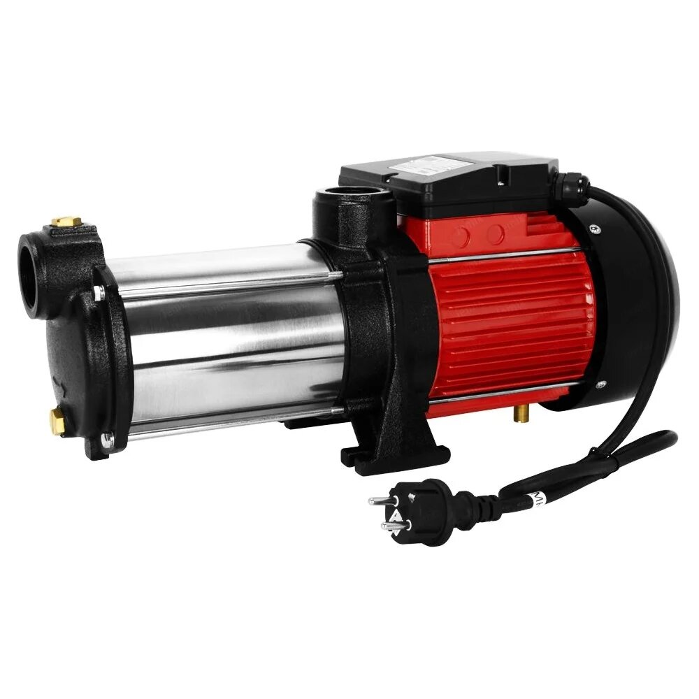 Многоступенчатый центробежный насос Jemix с медной обмоткой статора, мощностью 1.5 кВт, напором 64 м и производительност