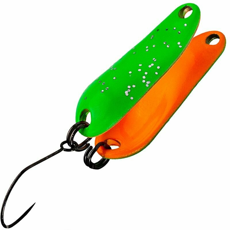 Блесна из латуни на форель, покрыта золотом и серебром RB Корсар 3,8гр - 297