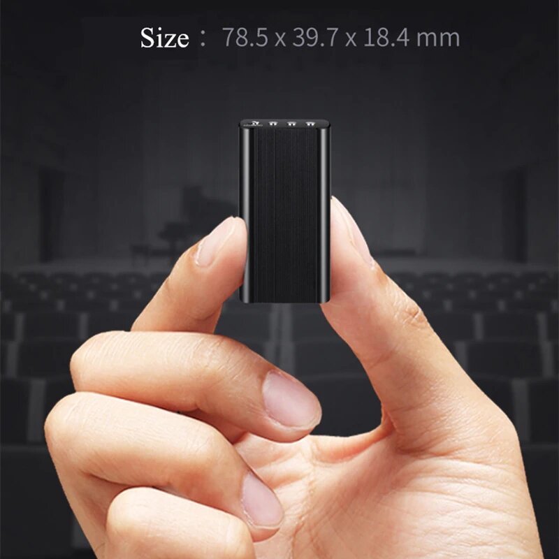 Цифровой диктофон 8 ГБ, Smart Noise Reduction