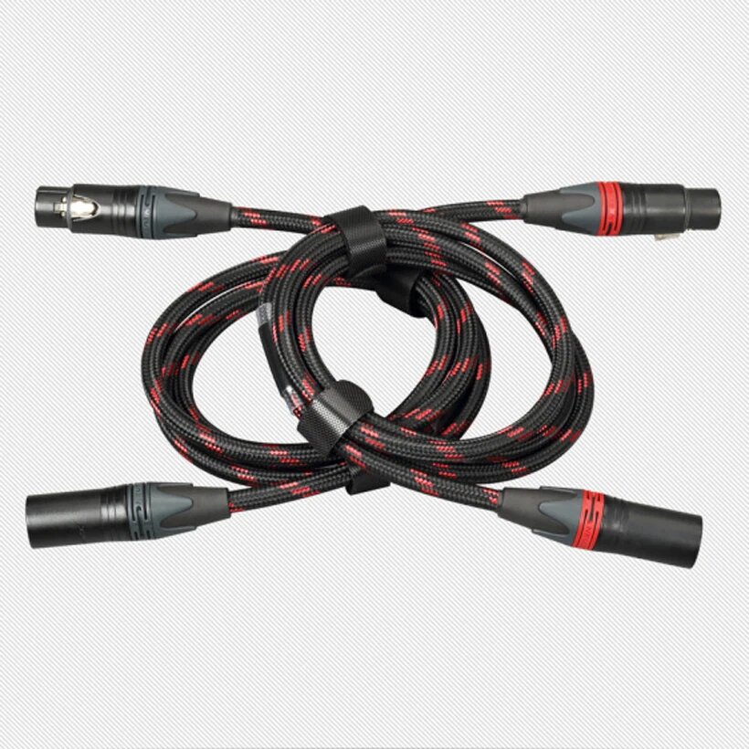 TOPPING TCX1 аудиокабель XLR 6N монокристаллический медный 75cm