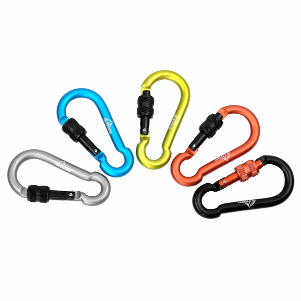 Застежка для альпинизма со страховочным замком - тыковка, 5 штук