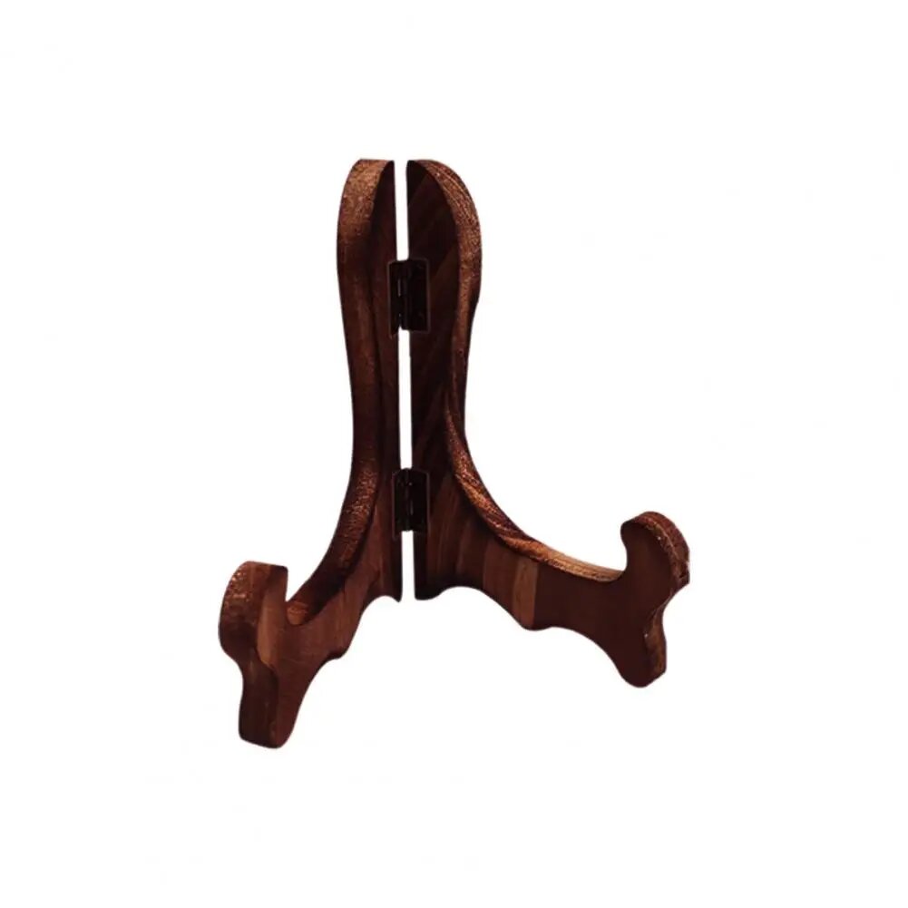 Деревянная регулируемая подставка для чайного торта Коричневый, L B