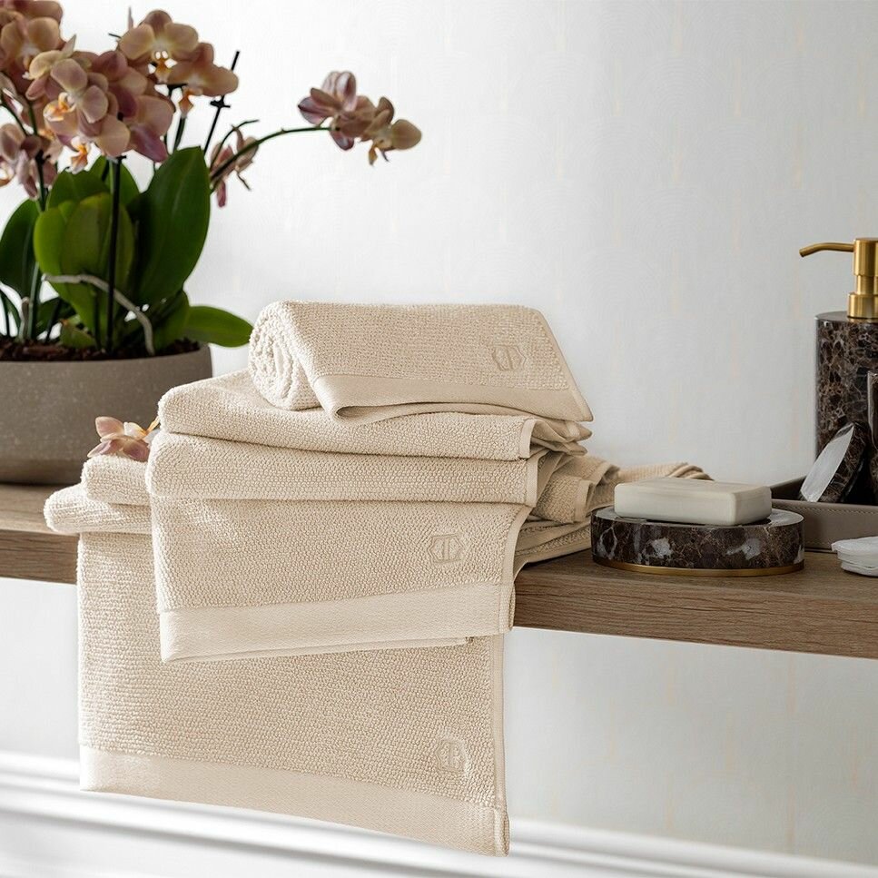 Брюно беж Полотенце 70х140, 1 пр, 100% хлопок, 580 г/м2