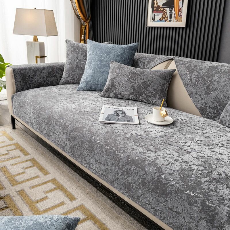 Дивандек, Чехол на мебель для углового дивана, Синель