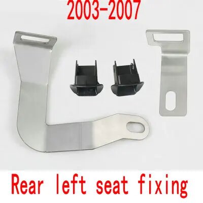 Кронштейн крепления заднего левого сиденья Honda Accord 2003-2007, Цвет: A