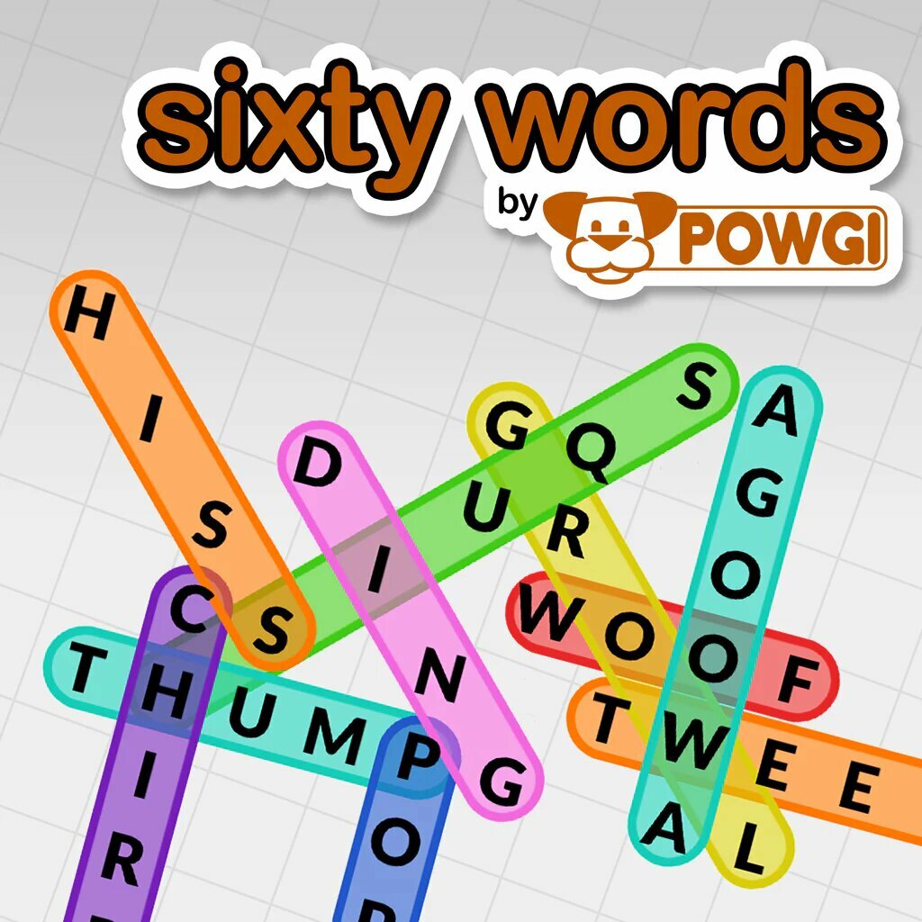 Игра Sixty Words by POWGI PS4 & PS5, цифровое издание PlayStation 4 и PlayStation 5, регион Турция / код пополнения баланса