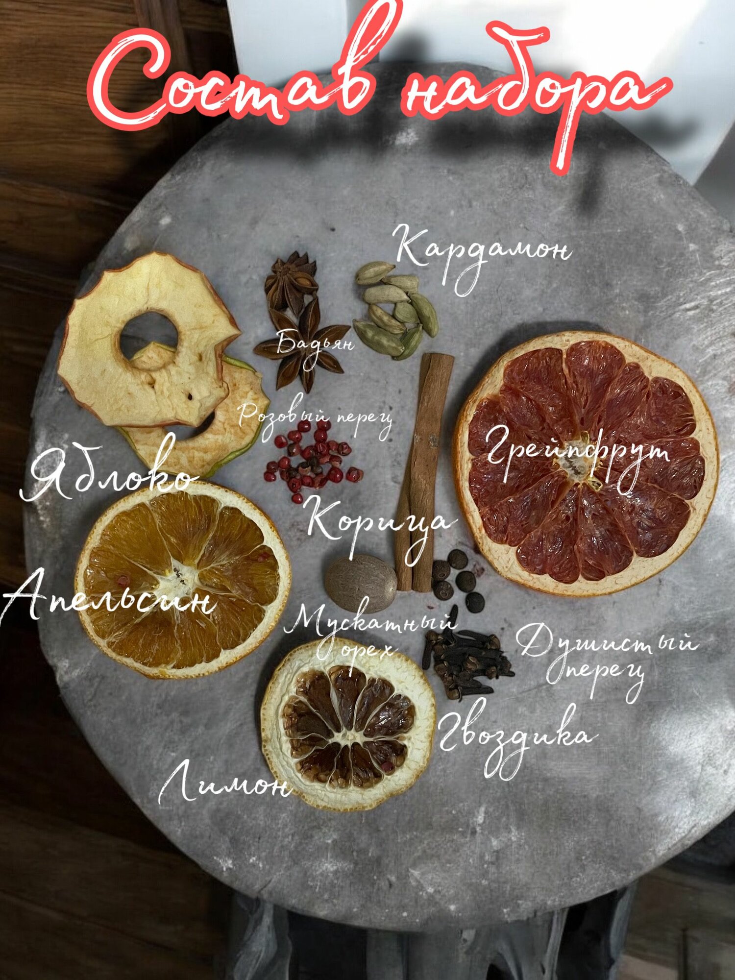 Набор для приготовления глинтвейна вариант 3